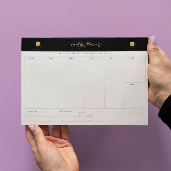Weekly Planner Desk Pad – Generosa Home & Living